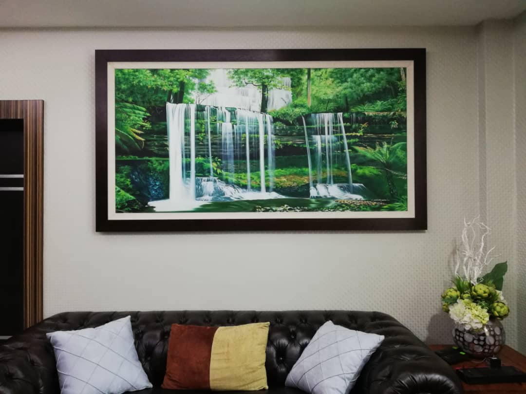 Lukisan Pemandangan Untuk Hiasan Dinding di Seni Jauhari – Jauhari®